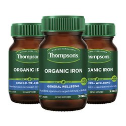 [톰슨] 아이언(철분) 24mg 30정X3 - SSG.COM