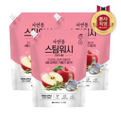 자연퐁 스팀워시 애플향 R 1L x3개_주방세제 - SSG.COM