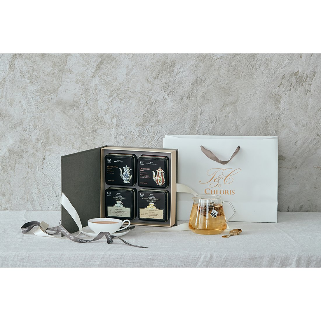 클로리스 티 4종 선물세트 베스트 티 북 10TB 4EA, 믿고 사는 즐거움 SSG.COM