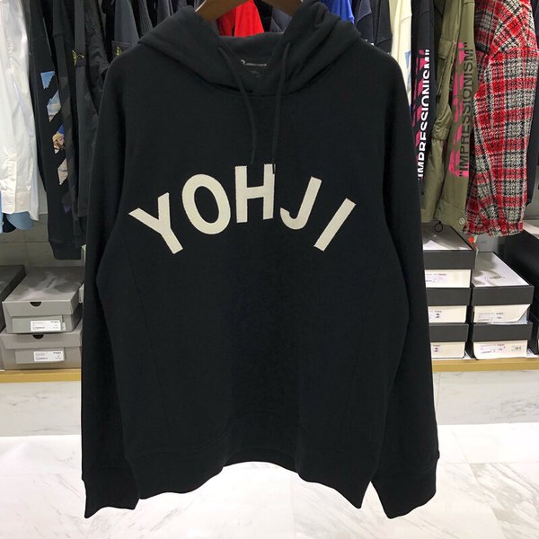 19FW Y 3 FJ0440 요지 로고 블랙 후드 AA531 - SSG.COM