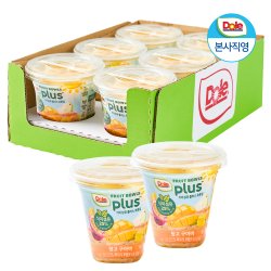 [Dole 본사직영] 식이섬유 플러스 후룻컵 망고 구아바 198g x 6개입 / 컵과일 - SSG.COM