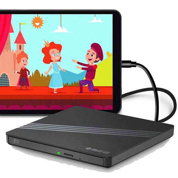 히타치엘지 외장형 ODD 블랙 DVD CD-RW 윈도우 안드로이드 태블릿 플레이어 미러링 - SSG.COM