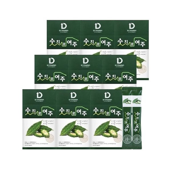 [숫치로여주] 국내 최대 고함량 여주즙 간편스틱형 30포 x 9박스 (총270포) - SSG.COM