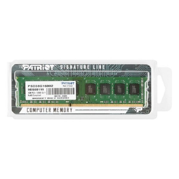 패트리어트 DDR3 8G PC3-12800 CL11 SIGNATURE 파인 - SSG.COM