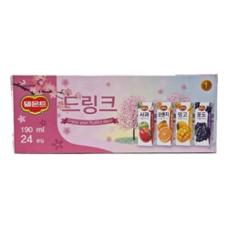 델몬트드링크벗꽃패키지190ml*24팩 - SSG.COM