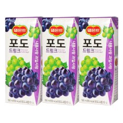 델몬트 드링크 포도 190ml x 64팩 / 팩주스, 믿고 사는 즐거움 SSG.COM