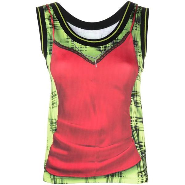 23SS 탑 YPJPGWTOP2 S24 RED/GREEN - SSG.COM