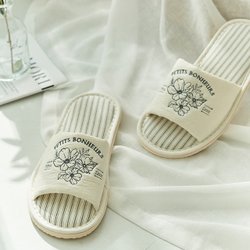 [시크릿코드] 드로잉플라워 자수 실내화 - SSG.COM