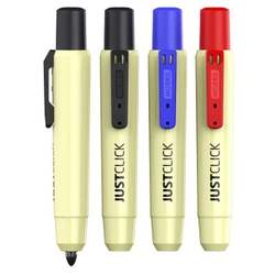 (MORRIS) JUSTCLICK 유성매직 M2 12개(1갑) 노크식 저스트클릭 - SSG.COM