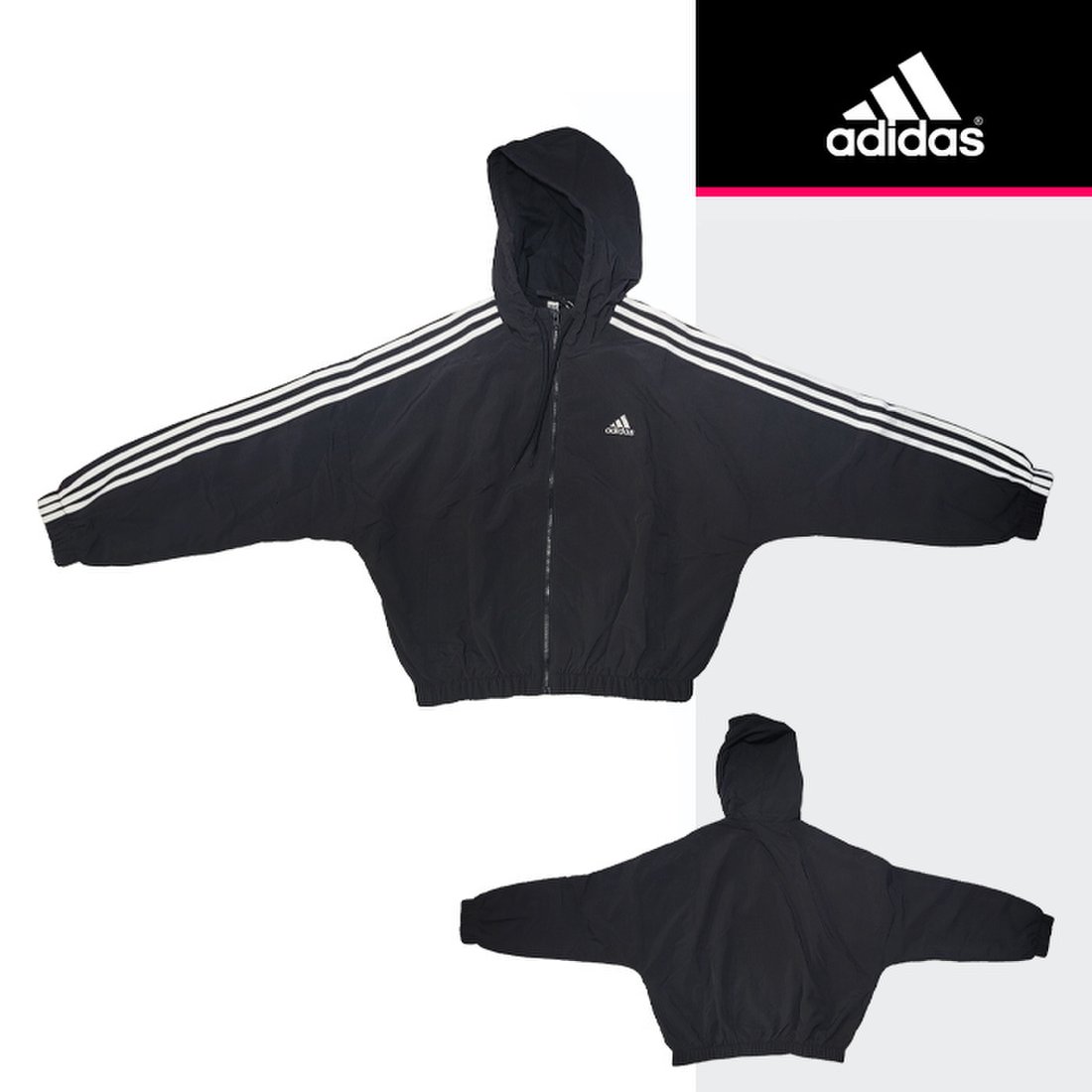 아디다스 우먼스 3S 윈드브레이커(HT3399) 바람막이, 믿고 사는 즐거움 SSG.COM