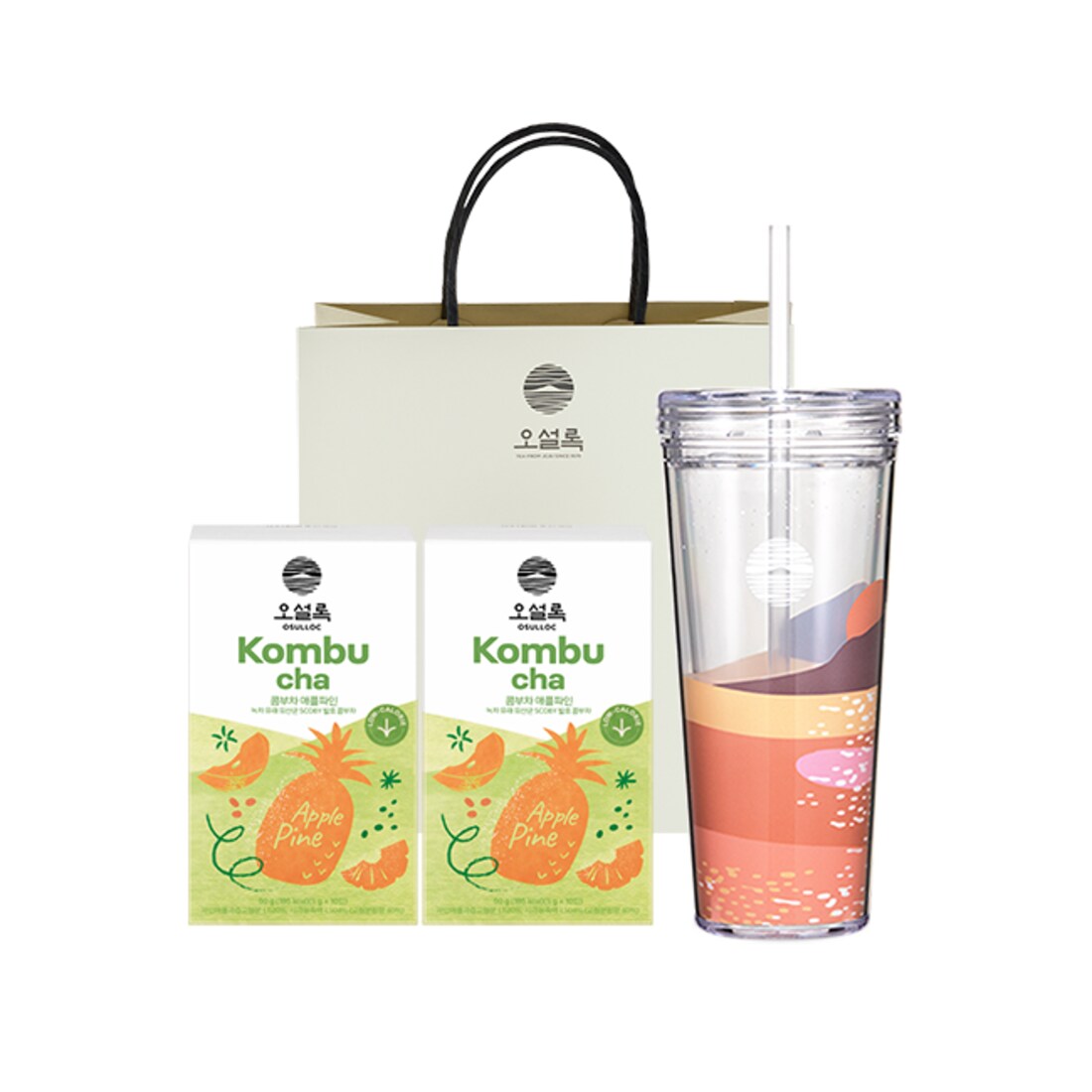 [즉시출고] 콤부차 아이스텀블러패키지(애플파인*2EA+텀블러), 믿고 사는 즐거움 SSG.COM