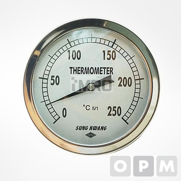 성광 BLT 바이메탈온도계 T온도계 100파이 150 - SSG.COM