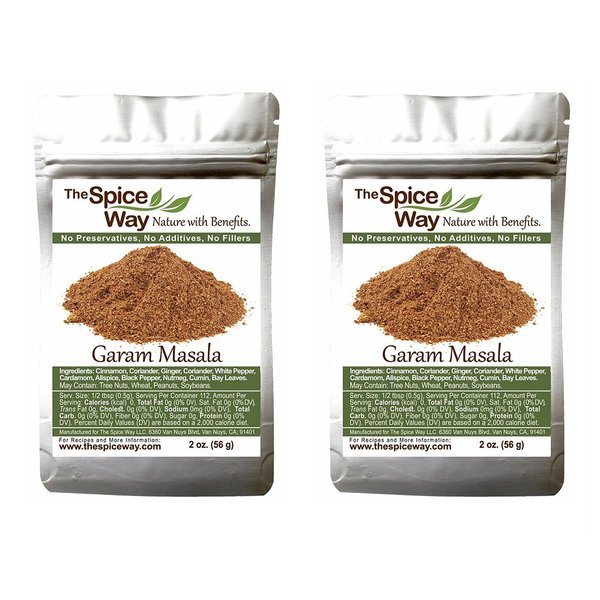 [해외직구]더 스파이스 웨이 가람 마살라 시즈닝 56g 2팩 The Spice Way Garam Masala Seasoning 2oz - SSG.COM