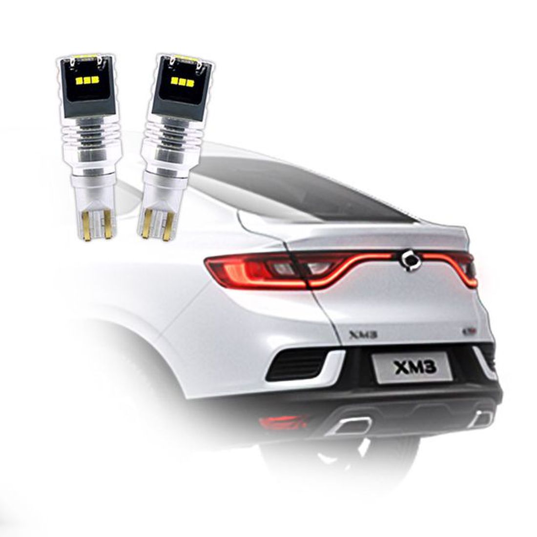 LG CSP LED 르노 후진등 자동차 차량 용품 XM3 T15 15W, 믿고 사는 즐거움 SSG.COM