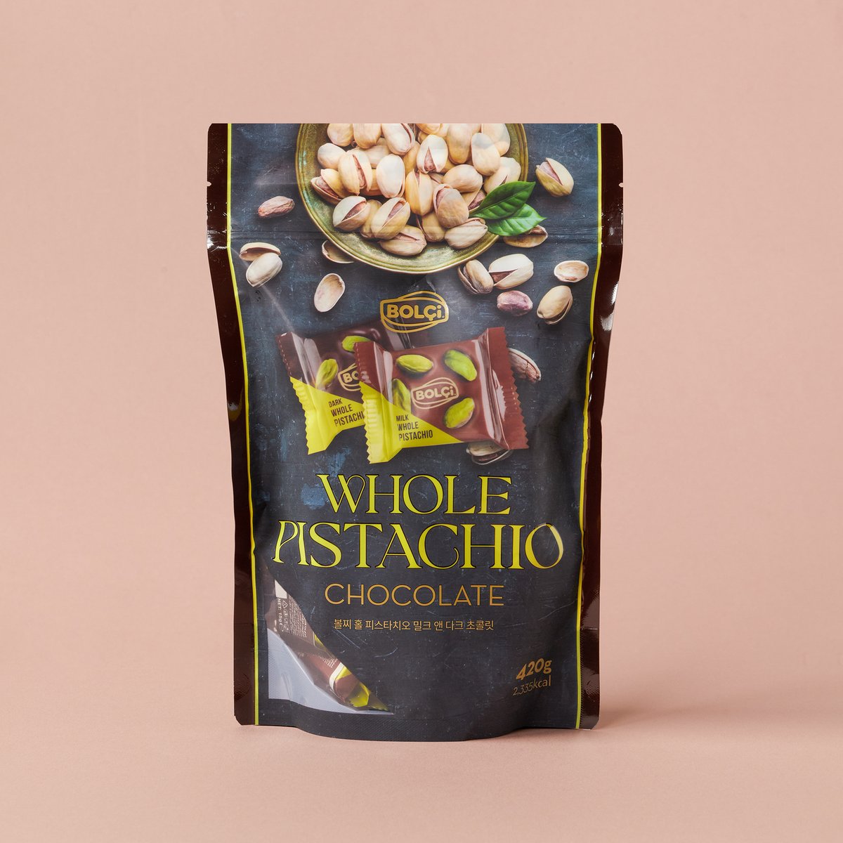 볼시 홀피스타치오 밀크&다크 초콜릿 420g - SSG.COM