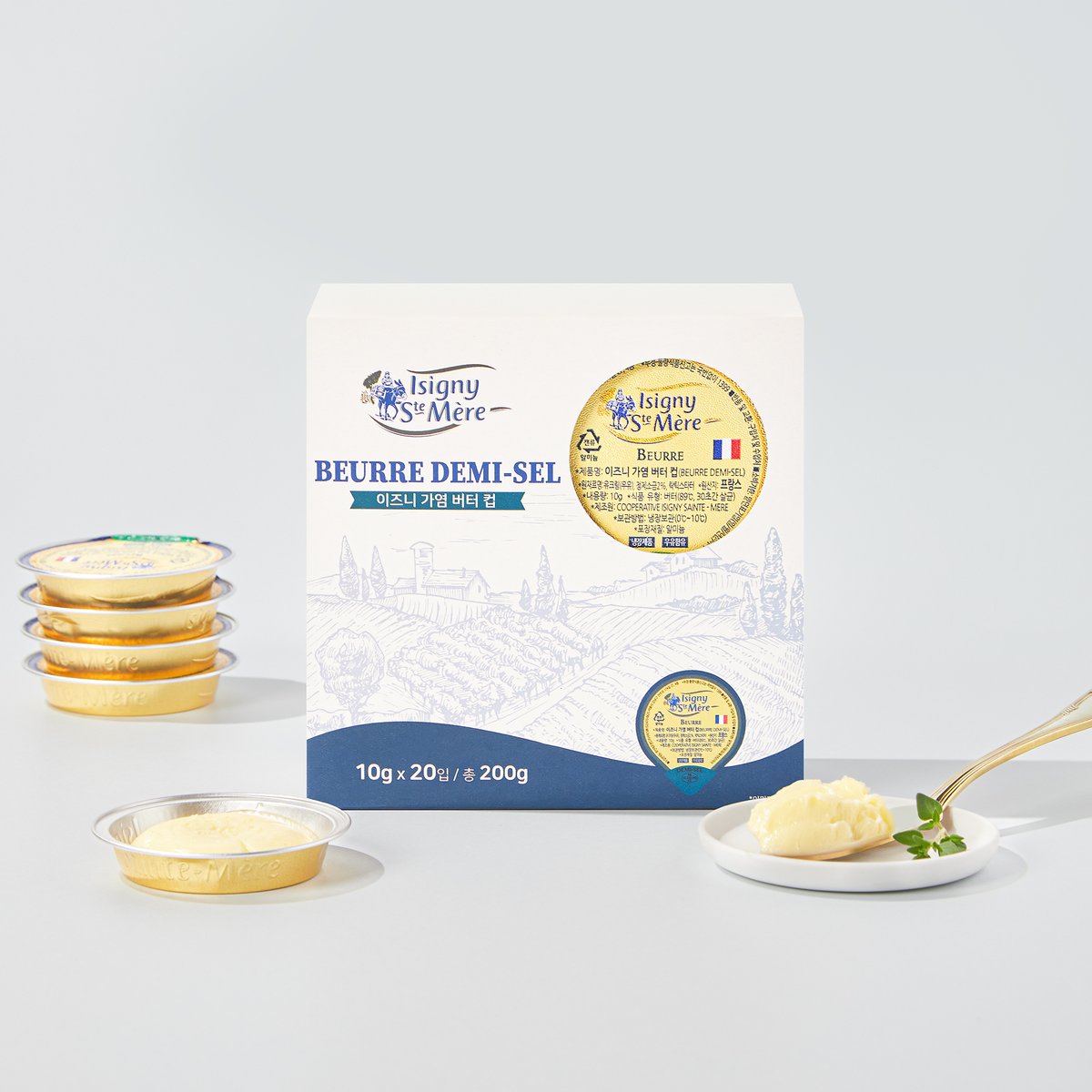 이즈니 가염 버터 컵 200g(10g*20개) - SSG.COM