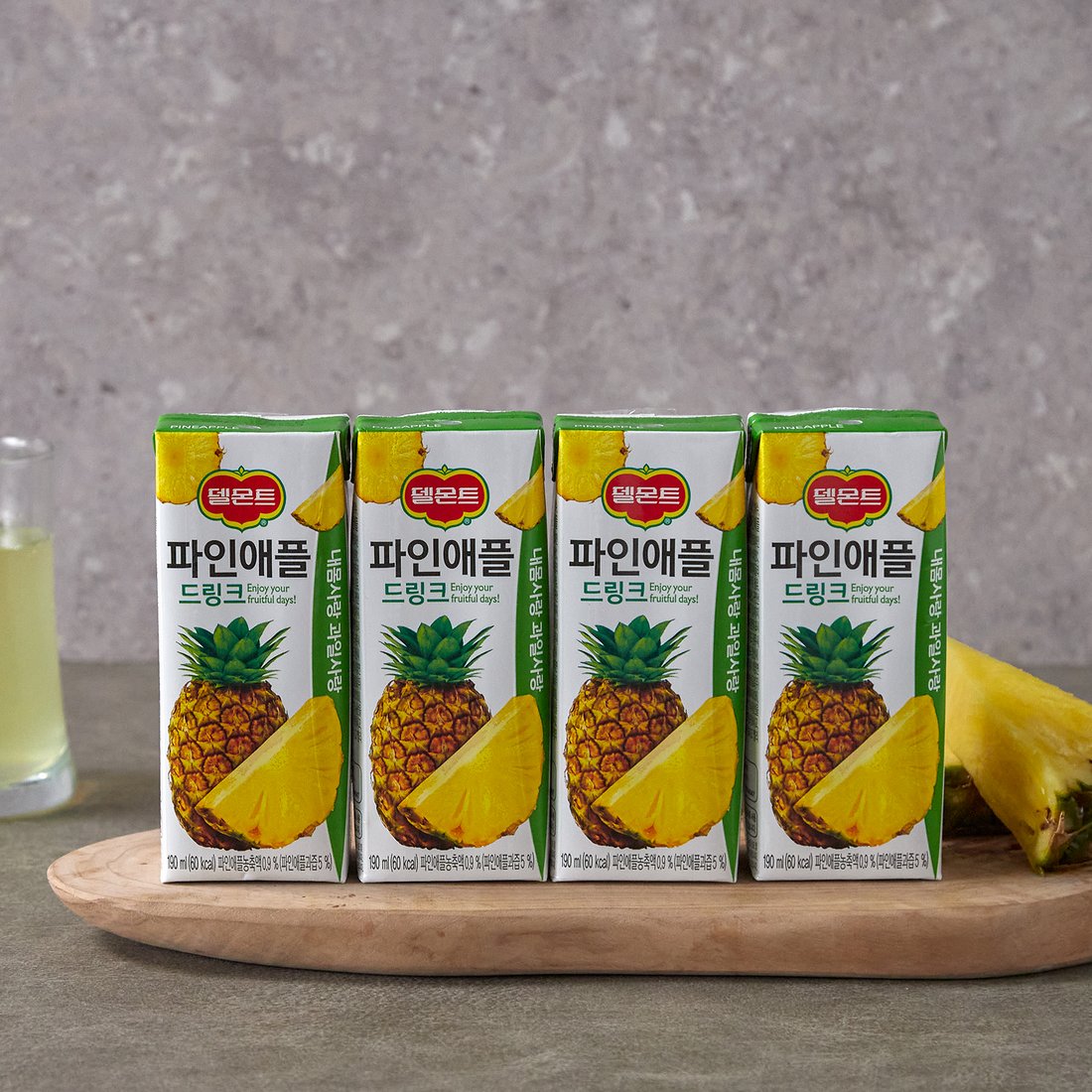 [델몬트] 파인애플 드링크(190ml*4) 760ml, 믿고 사는 즐거움 SSG.COM