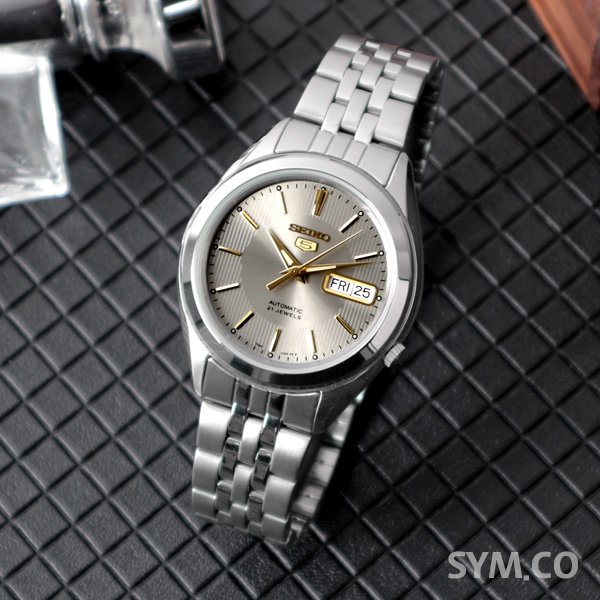 세이코5 남성 그레이골드 콤비 시계 SNKL19K1 - SSG.COM
