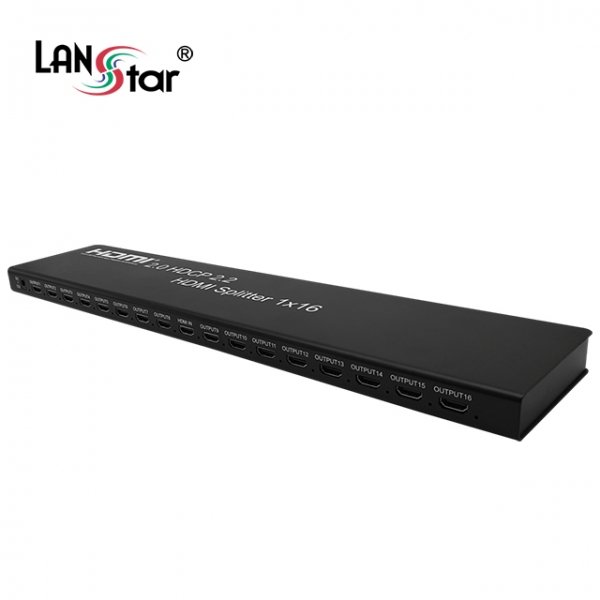 LANSTAR LS-HD2016N HDMI 2.0 분배기 1:16 - SSG.COM