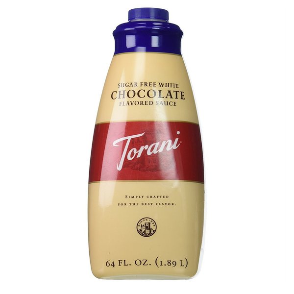 [해외직구]토라니 슈가프리 화이트 초콜릿 소스 1.89L Torani Sugar Free White Chocolate Sauce ...