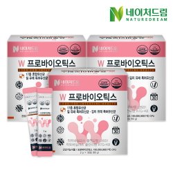 네이처드림 W프로바이오틱스 질건강 유산균 2g x 30포 (60g) 3박스 - SSG.COM