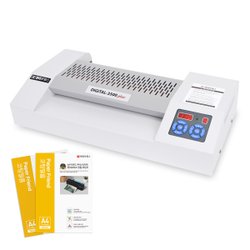 [현대오피스] 국산 A3코팅기 DIGITAL-3500 PLUS 4롤+A4코팅지 100매 온도조절 속도조절 - SSG.COM