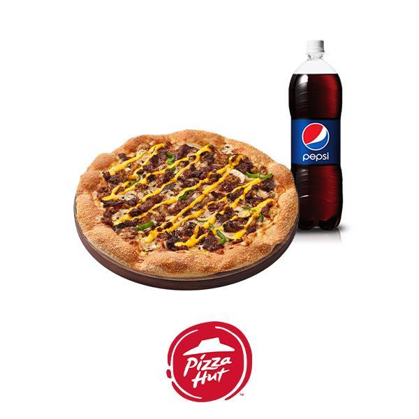 [피자헛 10%할인, 정상가 31900원] (오리지널) LA BBQ불고기 L+ 콜라 1.25L - SSG.COM