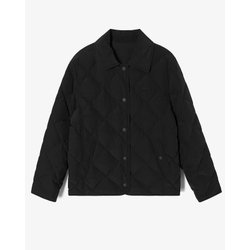 24FW 라코스테 여성 리버시블 퀼팅 카라형 점퍼 BF264E-54N 031(블랙) - SSG.COM