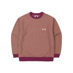 [공식](정상가 : 149,000원) 스테레오 스트라이프 자카드 맨투맨 PURPLE - SSG.COM