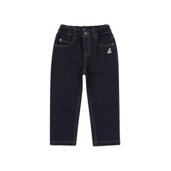 세미 와이드 핏 브러쉬드 데님 팬츠 PD 0002 다크 네이비 - SSG.COM