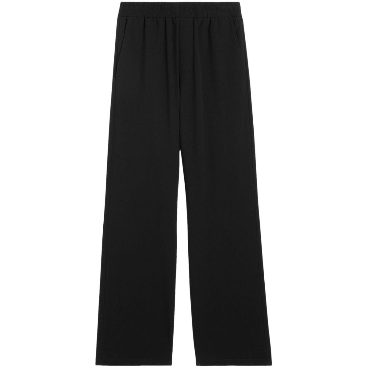 아미 Ami Paris logo plaque pants HTR211CO0062-001 black - SSG.COM