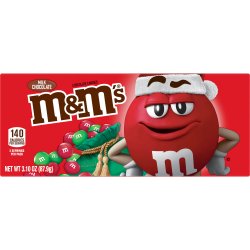 M&MS M&M 홀리데이 밀크 초콜릿 크리스마스 캔디 87.9g 상자 - SSG.COM