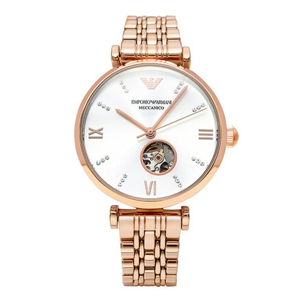 [알마니 ARMANI] AR60023 지아니 Gianni T-Bar 오토매틱 여성 메탈 시계 34mm - SSG.COM