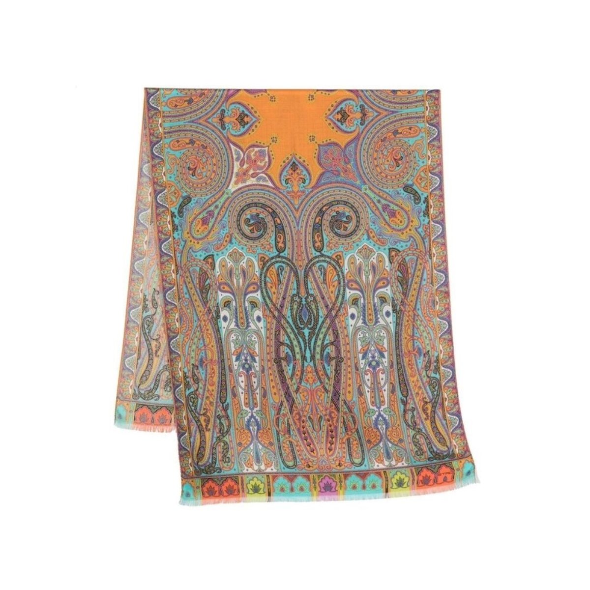 SS23 에트로 Scarf Scarf Etro BLUE/BROWN 8404 10007 710 - SSG.COM