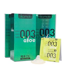 콘돔 오카모토 0.03mm 알로에 초박형 콘돔 3박스 30P - SSG.COM