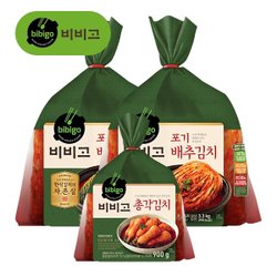 [CJ] 비비고 포기배추김치3.3KG 2개 + 총각김치900G - SSG.COM