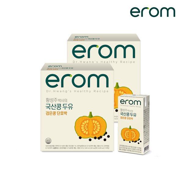 이롬 황성주 박사의 국산콩두유 검은콩 단호박 190ml x 32팩 - SSG.COM
