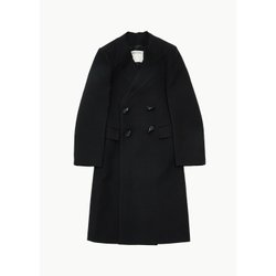 나마체코 23FW NAMACHEKO HWICCE DOUBLE BREASTED COAT IN LICORICE, 신세계백화점