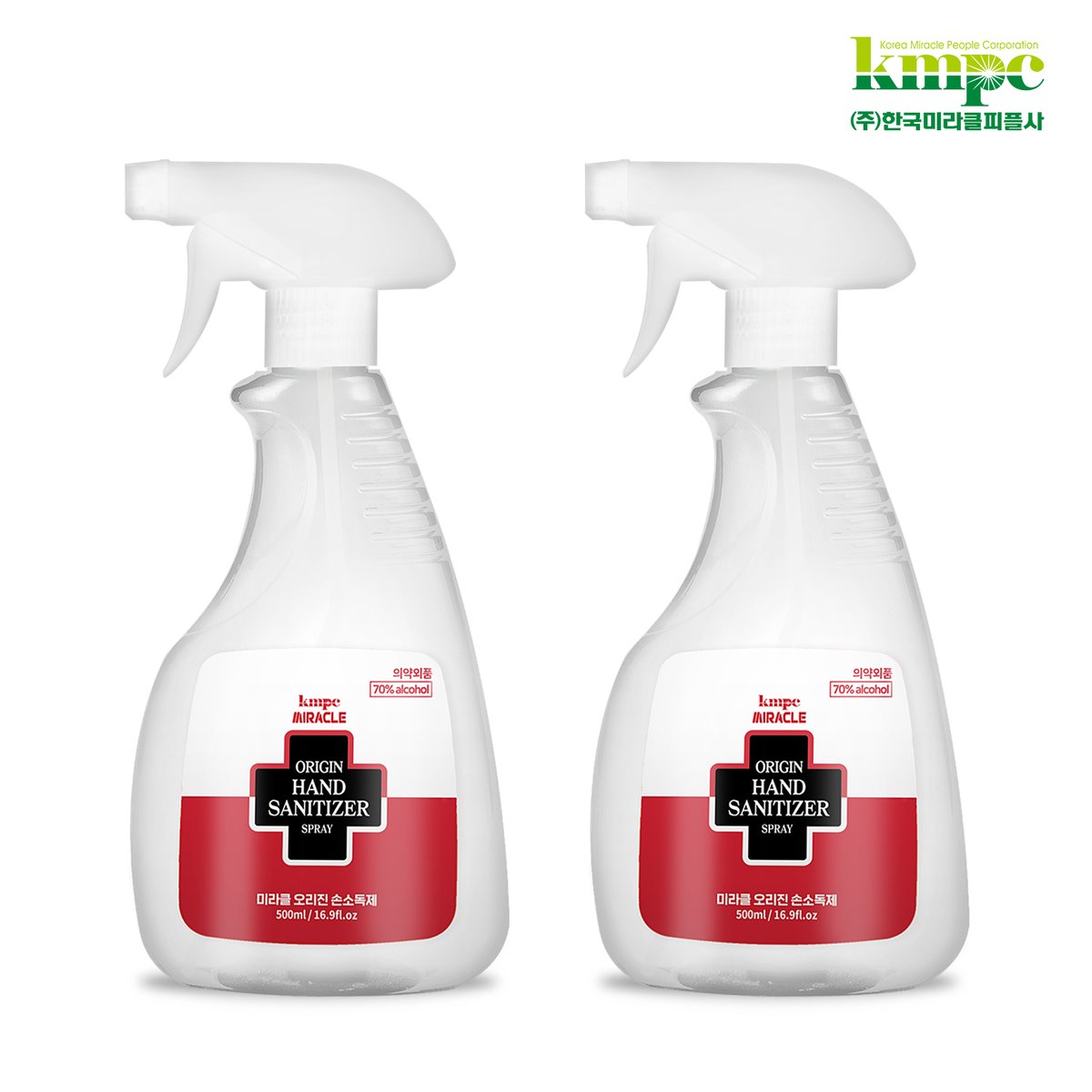 미라클 오리진 손소독제 액상타입 500mL x 2 - SSG.COM