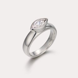 Marquise-cut Bazel Bold Ring SJRB104RWW110 - SSG.COM