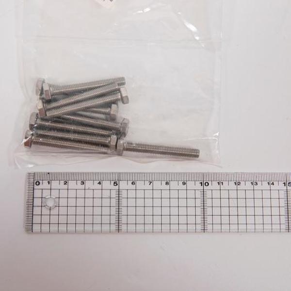 10Pcs 스텐 육각볼트(304) M6x45 - SSG.COM