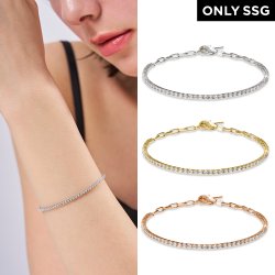 [SSG 단독] 14k 셀린 랩 다이아몬드 테니스 팔찌(1.8mm) - SSG.COM