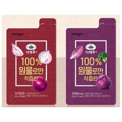 [웅진]다채움진 자색양파, 적양배추브로콜리100% (80ml x 30포) - SSG.COM