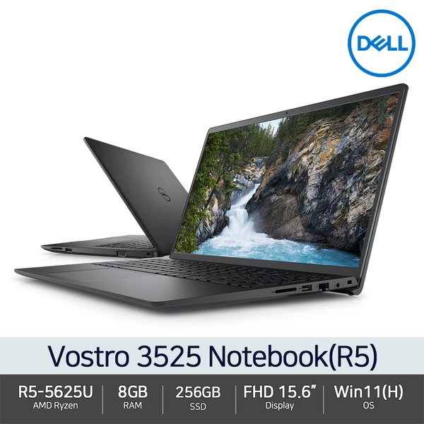 Dell 보스트로 15.6인치 노트북 3525 R5 AMD R5-5625U/8GB/256GB/Win11Home - SSG.COM