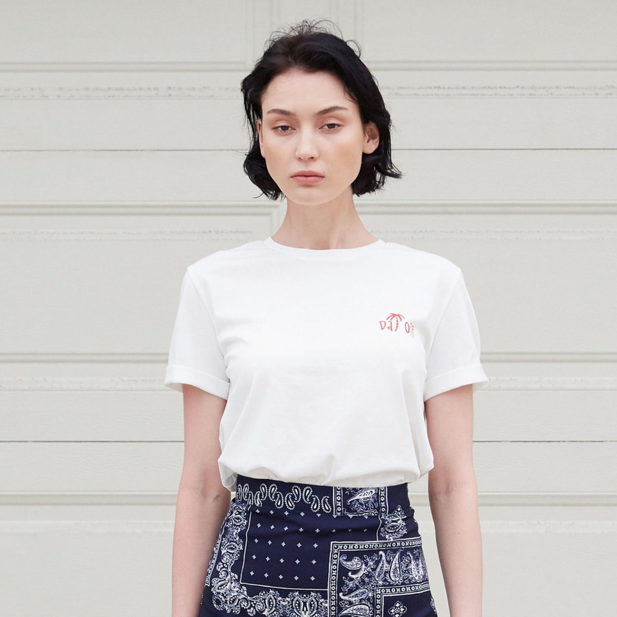 ROLL UP T-SHIRT_OFF WHITE - SSG.COM
