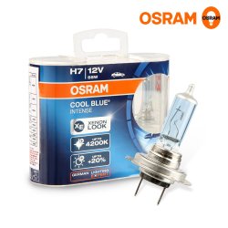 오스람 쿨블루 인텐스 전조등 조명 전구 상향등 H7 - SSG.COM