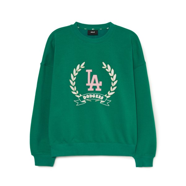 여성 클래식 스포츠 빅로고 오버핏 맨투맨(3FMTG0134-07GNL) - SSG.COM