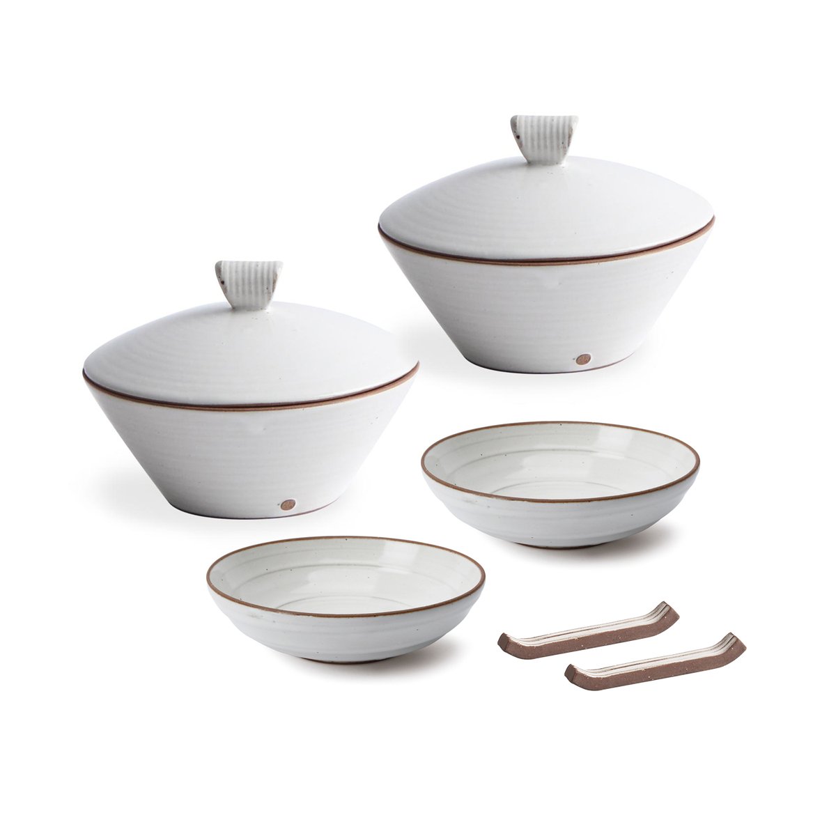 [이도도자기] 온유직선합 2인세트 6P - SSG.COM