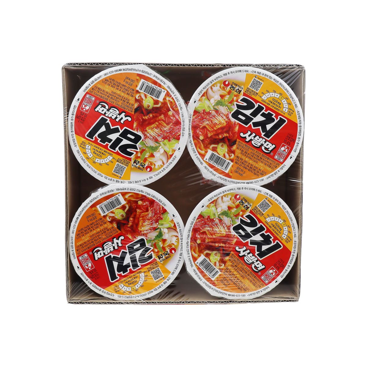 농심 김치사발면 86g*4입 - SSG.COM