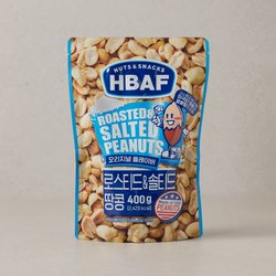 HBAF 로스티드앤 솔티드 땅콩 400g - SSG.COM
